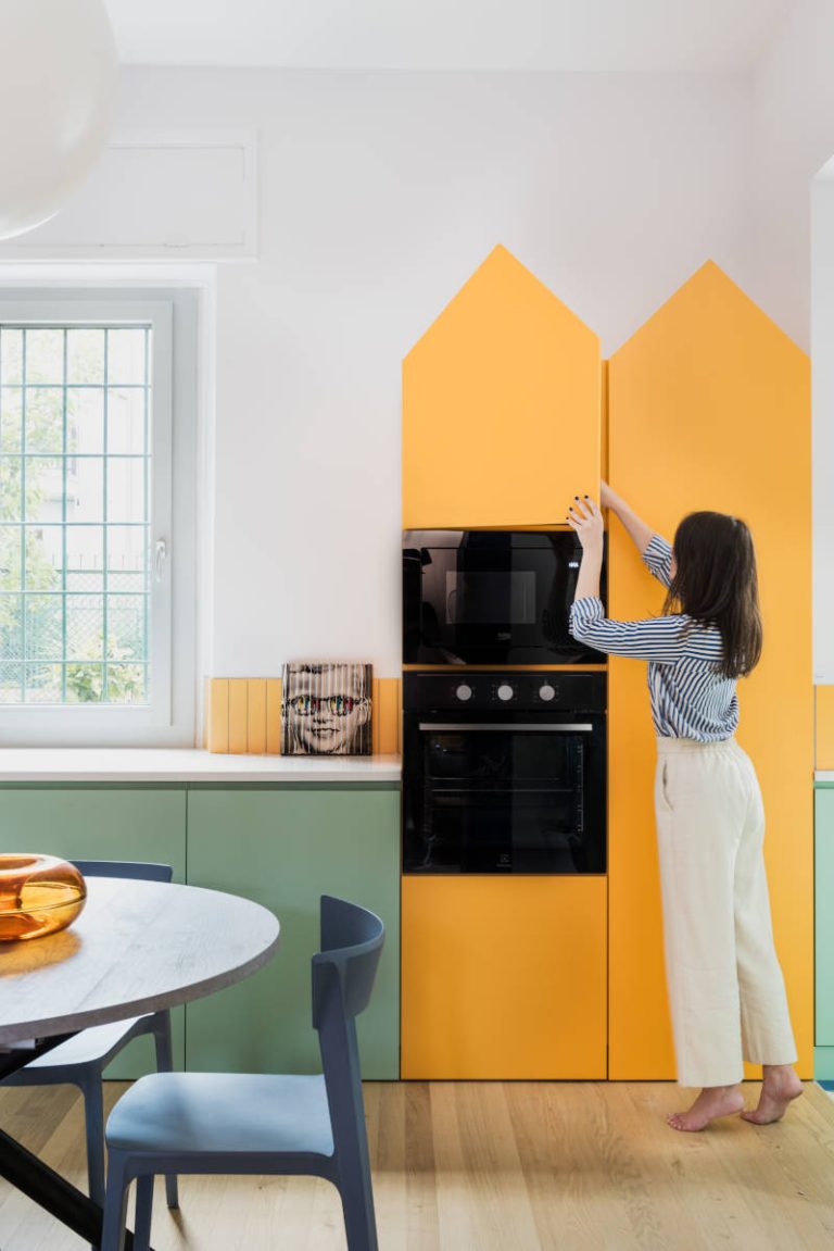 Colori accesi e vivaci per un appartamento | Come ristrutturare la casa